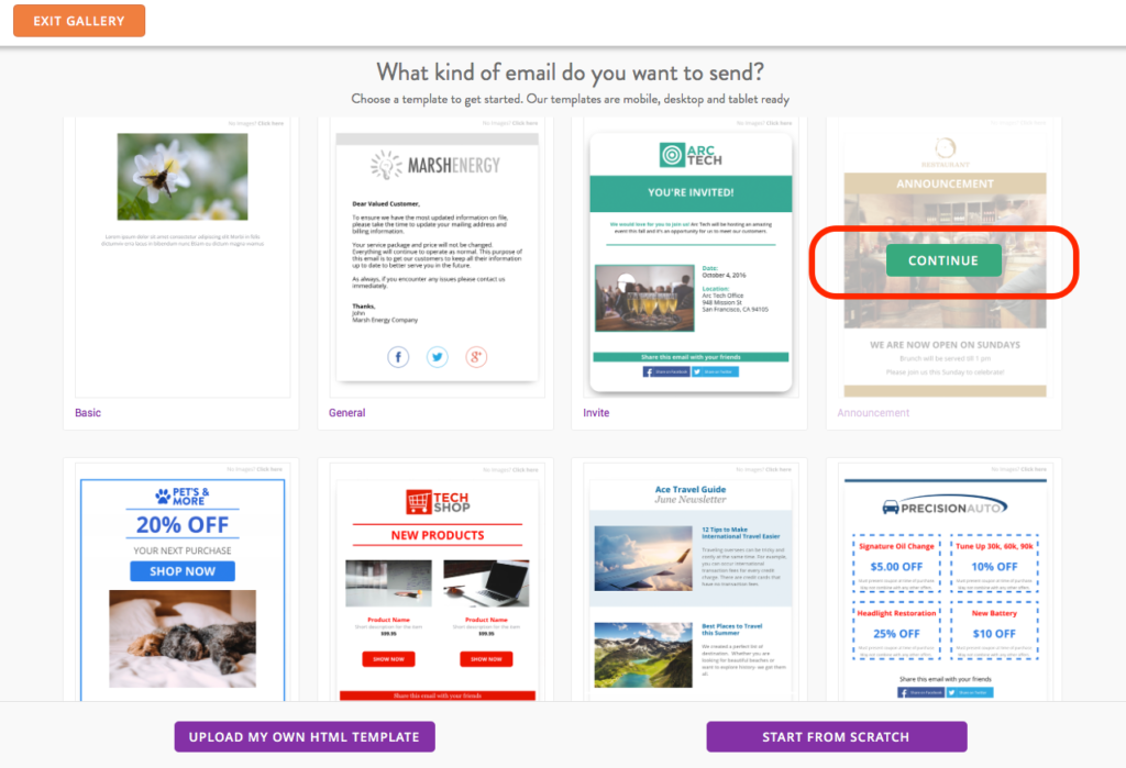 Design and send emails in minutes | VerticalResponse