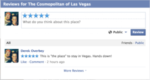 Facebook Rolls Out Reviews to Pages for Places