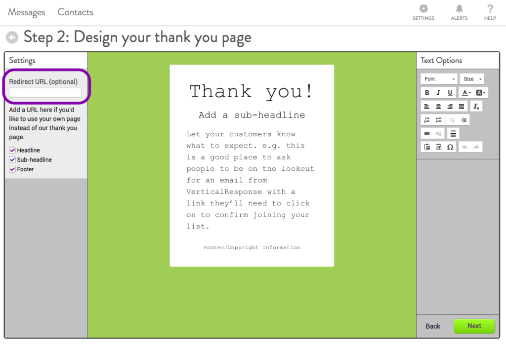 How to use sign-up forms to grow your email list | VerticalResponse