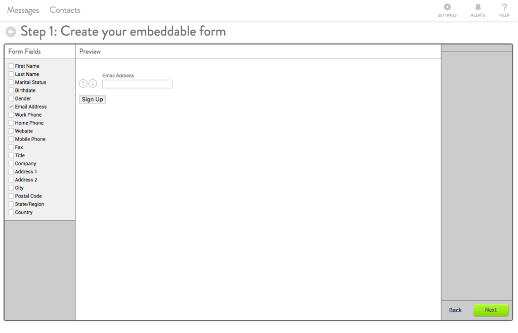 How to use sign-up forms to grow your email list | VerticalResponse