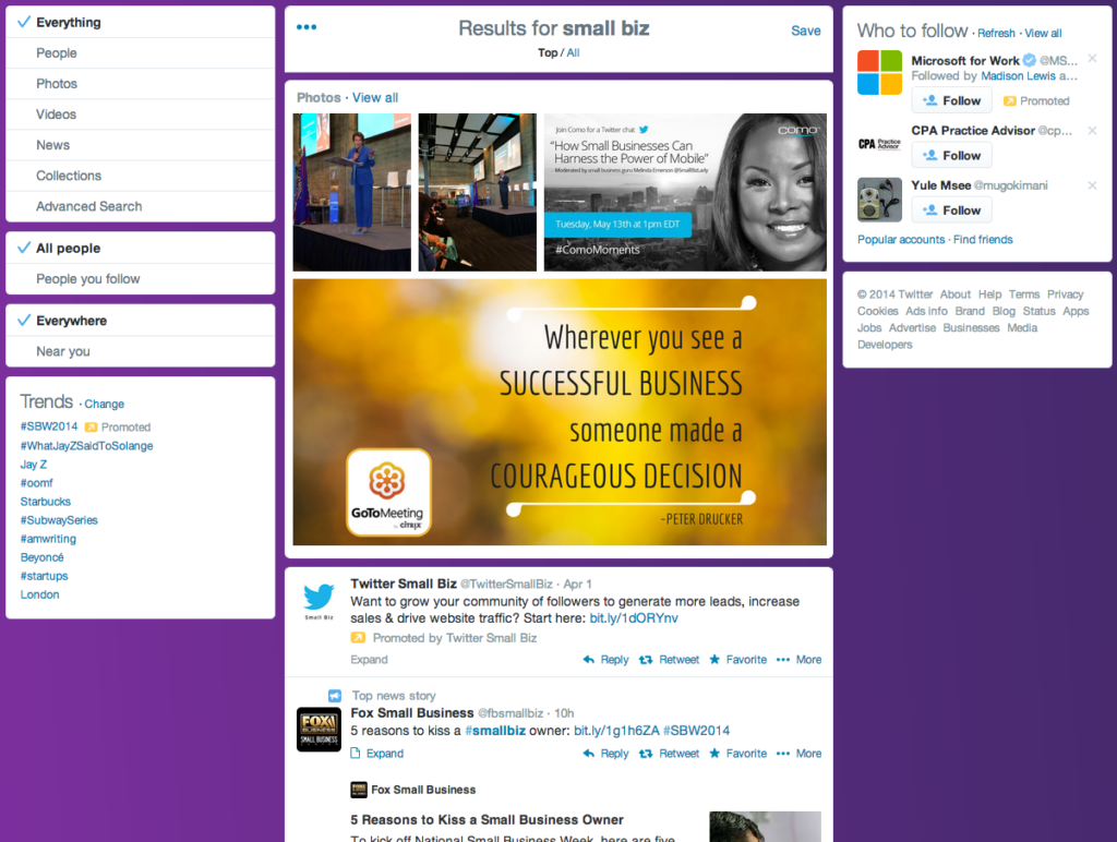 Find the Right People on Twitter, Your Business Take Flight | VR Blog